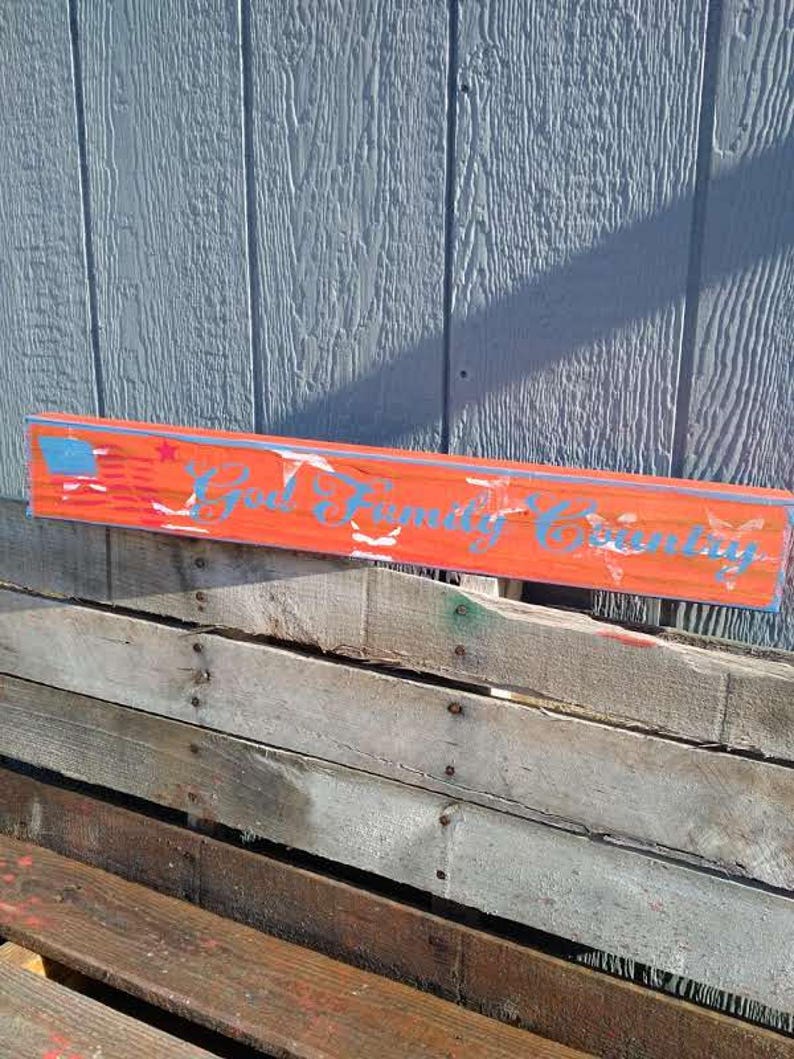 God Family Country-american Pride, Military Wife Sign, Military Sign ...