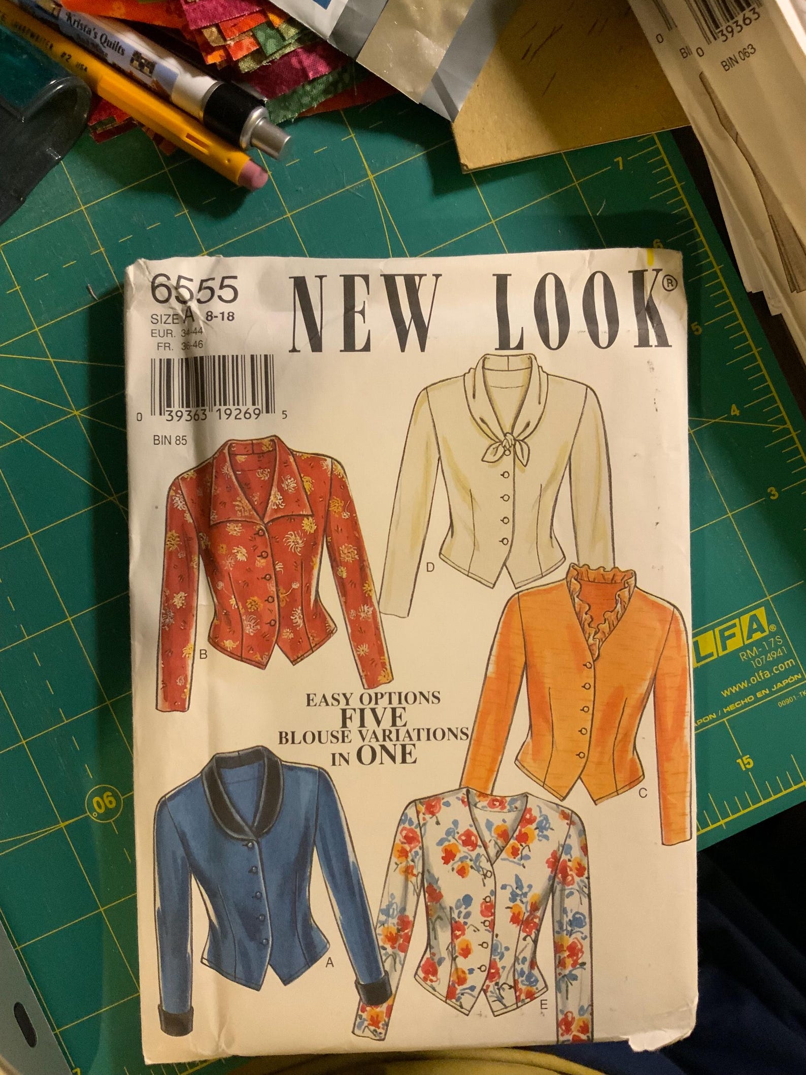 New Look Dress Pattern 6555 - Etsy