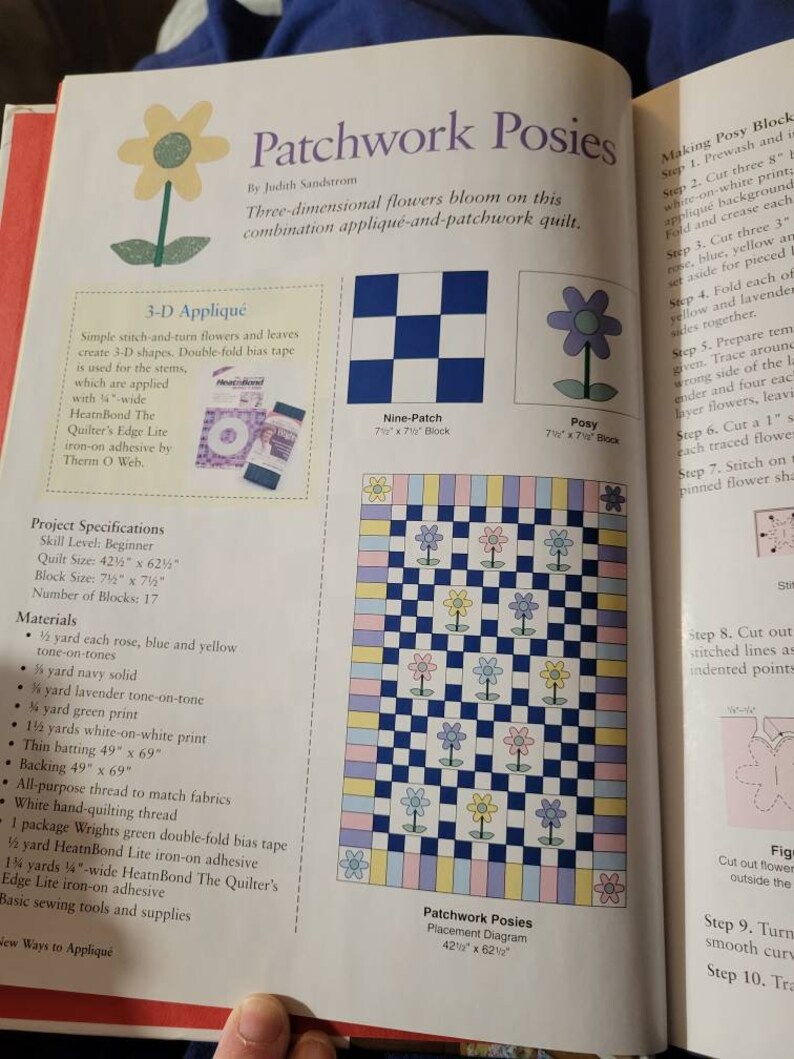 New Ways to Applique by House of White Birches - Etsy