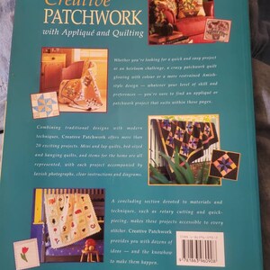 Creative Patchwork With Applique and Quilting - Etsy