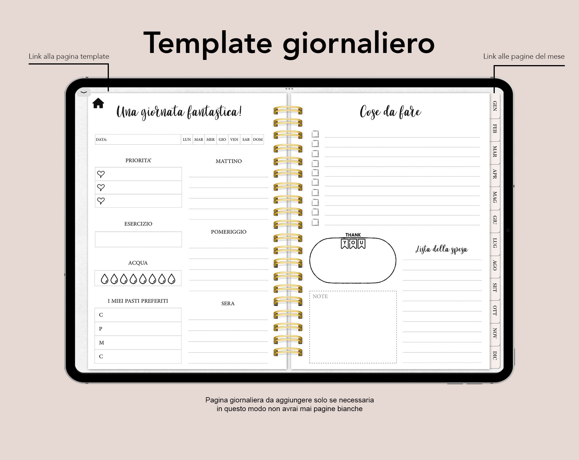 Italian Agenda 2024 Ipad, Italian Goodnotes Planner, Italian Notability ...