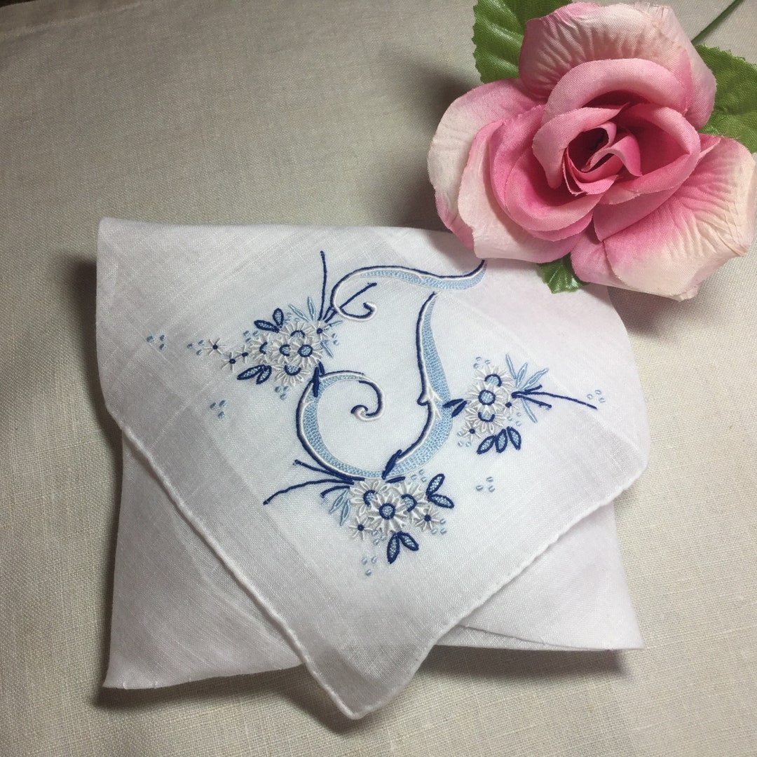 Handmade Lavender Filled Initial T Sachet Made From an Antique ...