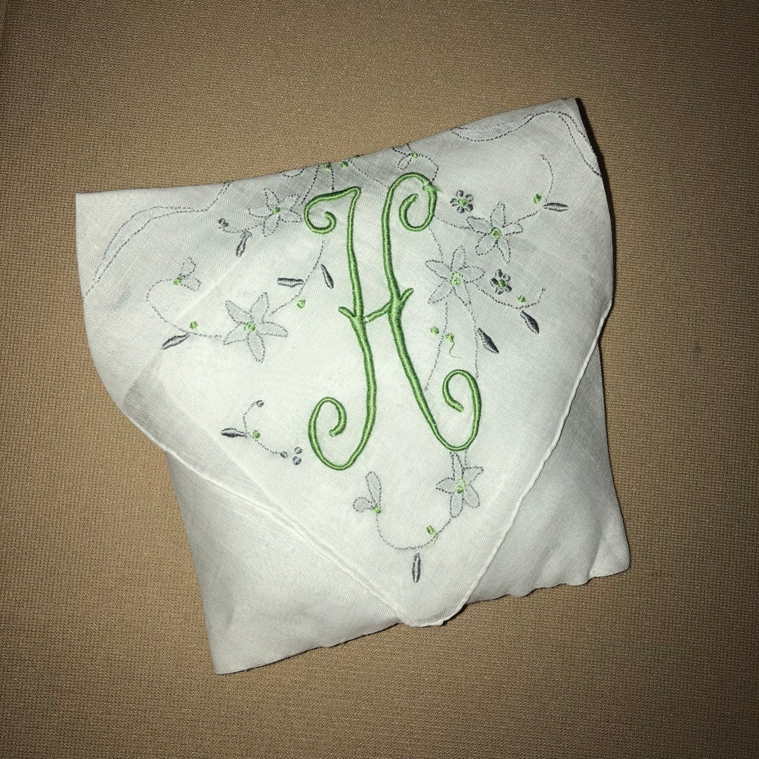 Handmade Lavender Filled Sachet Made From an Antique Handkerchief With ...