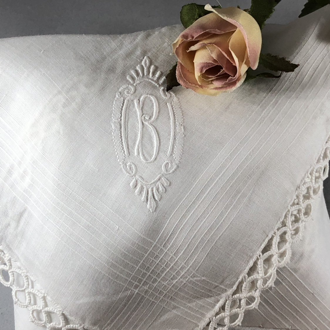 Lavender Sachet Made From an Antique Handkerchief Initial B - Etsy