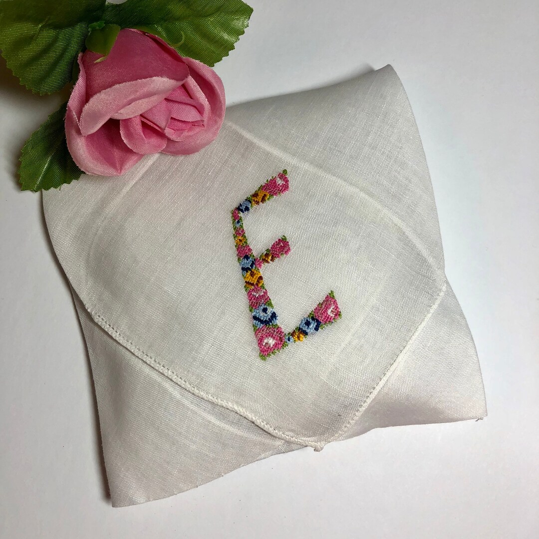 Handmade Initial E Sachet Made From an Antique Handkerchief - Etsy
