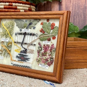 8x6 Keepsake Box Native American Dye Chart - Etsy