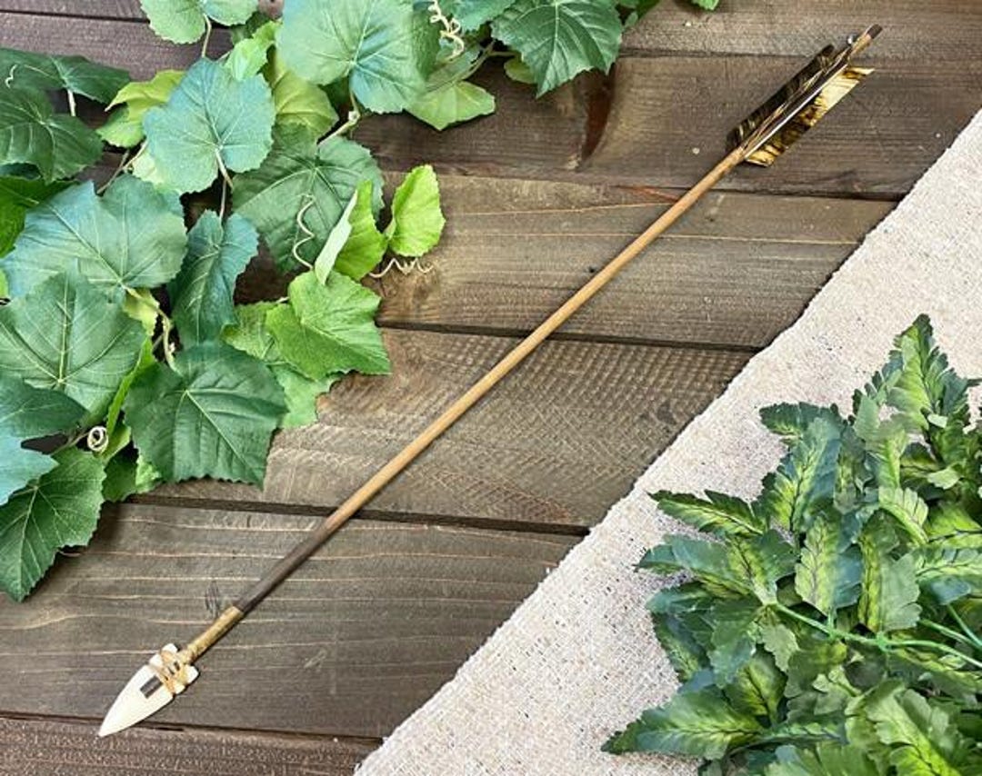 30" Rustic Navajo Indian Bone Arrow - Etsy