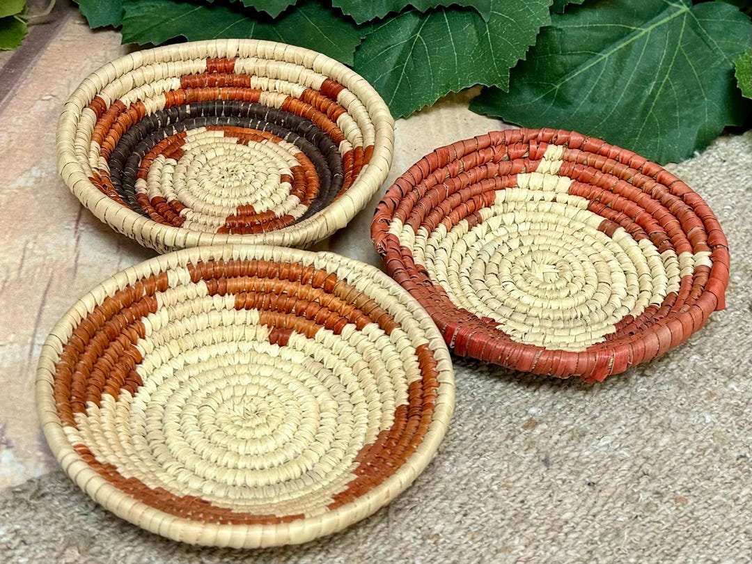3pc. Mini Hand Woven Western Basket Set - Etsy