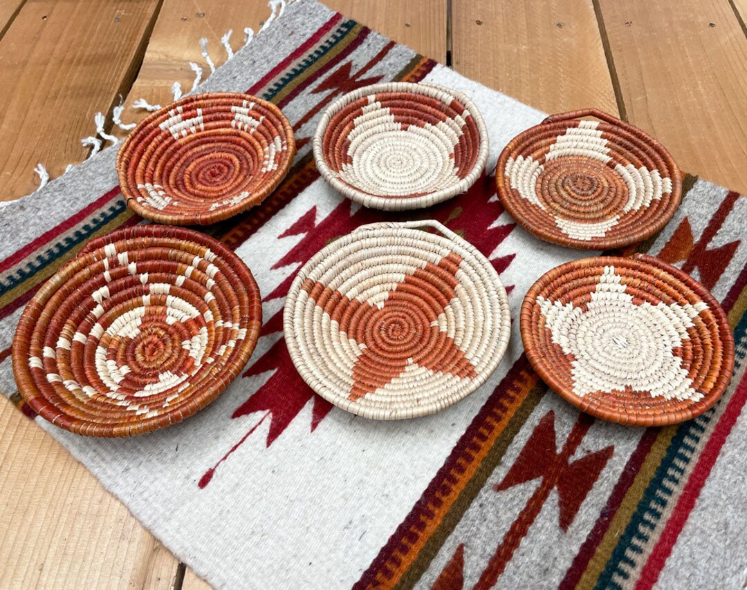 6pc. Mini Hand Woven Western Basket Set - Etsy