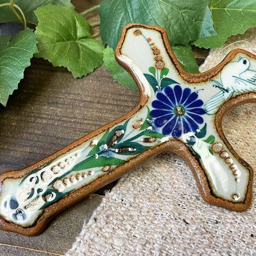 11 Traditional Hand Painted Talavera Wall Cross - Etsy