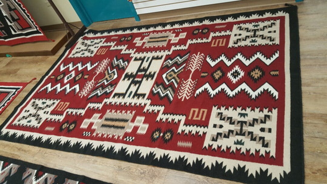 Large 6'x9' Southwest Wool Rug - Etsy