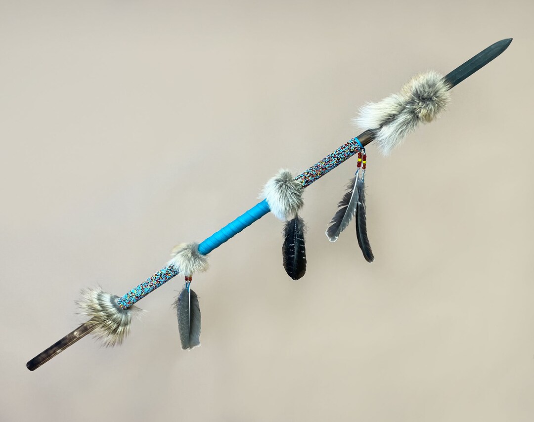 56 Beaded Native American Indian Lance creek - Etsy