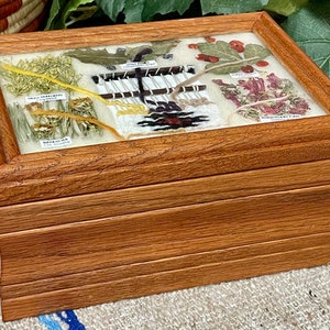 8x6 Keepsake Box Native American Dye Chart - Etsy