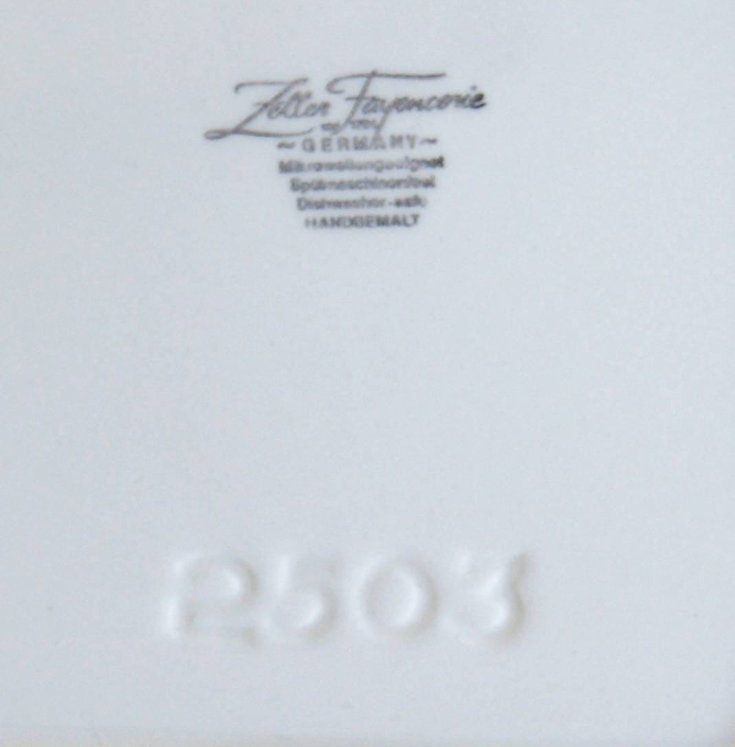 Vintage German Zeller Fayencerie Ceramic Rectangular Butter - Etsy