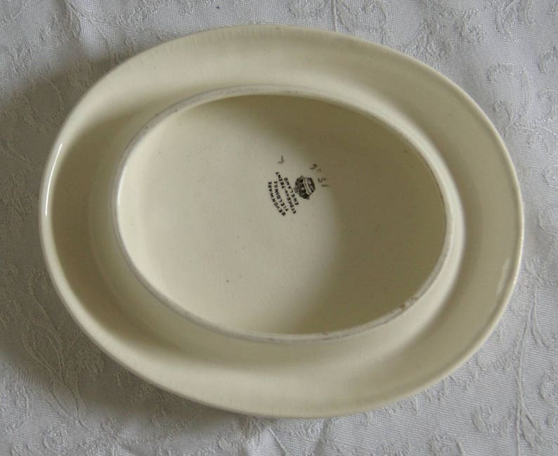 Vintage Devon Ware Fieldings / Early Crown Devon Oval Trivet - Etsy