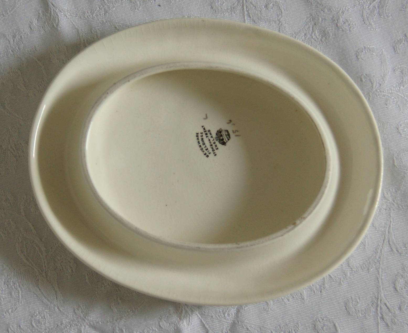 Vintage Devon Ware Fieldings / Early Crown Devon Oval Trivet - Etsy