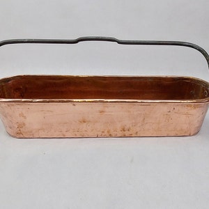 Antique French Copper Fish Pan, Fish Kettle, Poissonnière , France ...