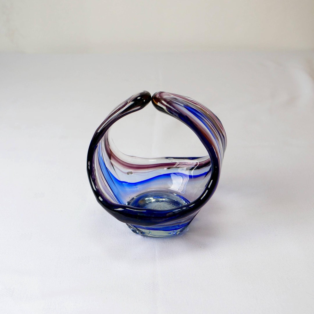 Vintage Dutch Art Glass Collectible Bowl by Max Verboeket for ...