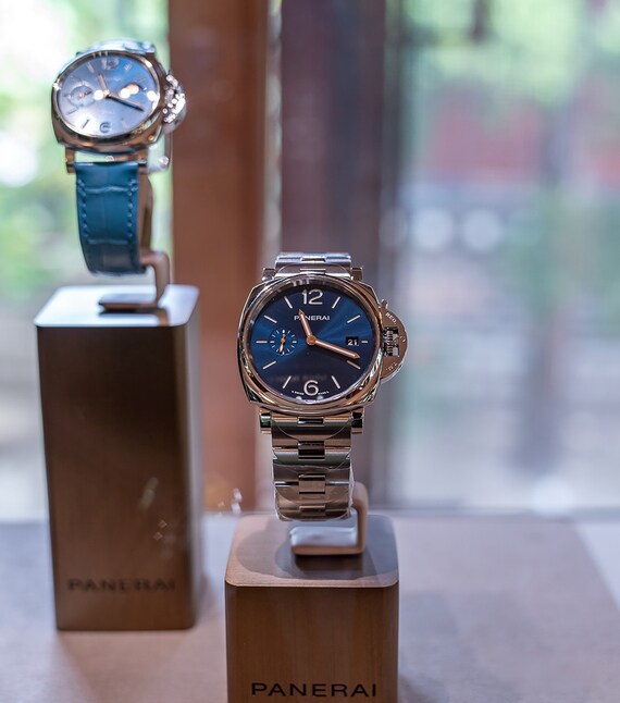 PANERAI Luminor Due Automatic Blue Dial Men's Watch … - Gem
