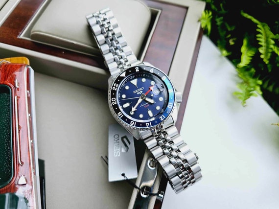 SEIKO 5 Sports Automatic Blue Dial Men's Watch Item … - Gem