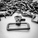 Bulk Lot 1.5" Trigger Scissor Swivel Black Color Metal Snaps With ...