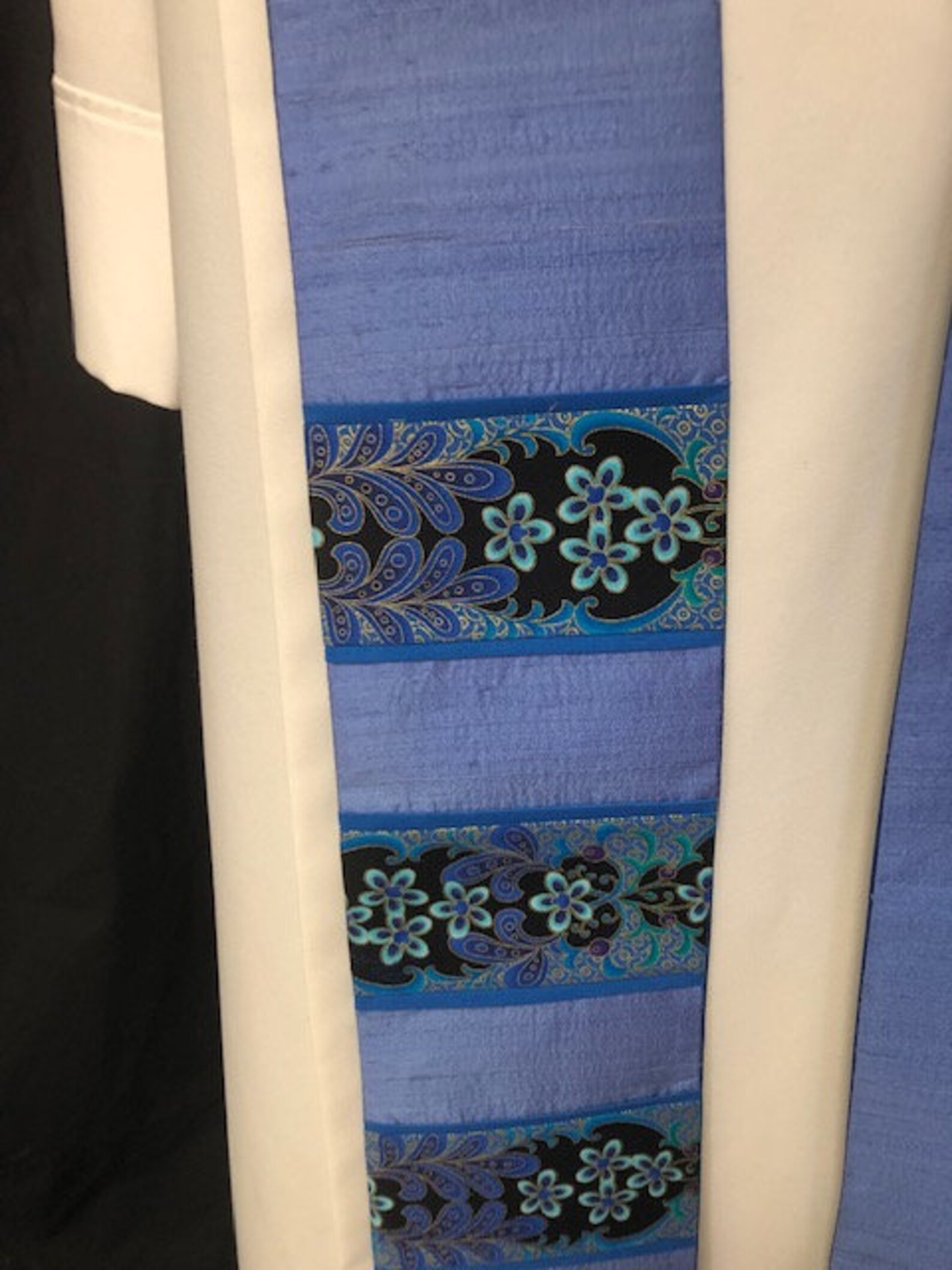 Blue Advent Clergy Stoles, Blue Clergy Stole, Lent Stole, Clergy Stole ...