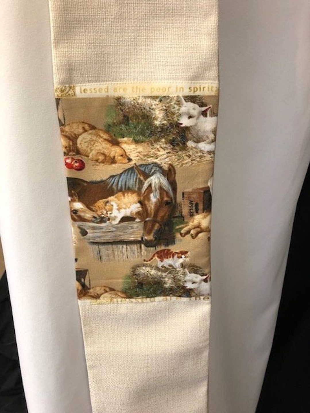 St Francis Stole, Animal Stole, Animal Blessing, Clergy Animal Blessing ...