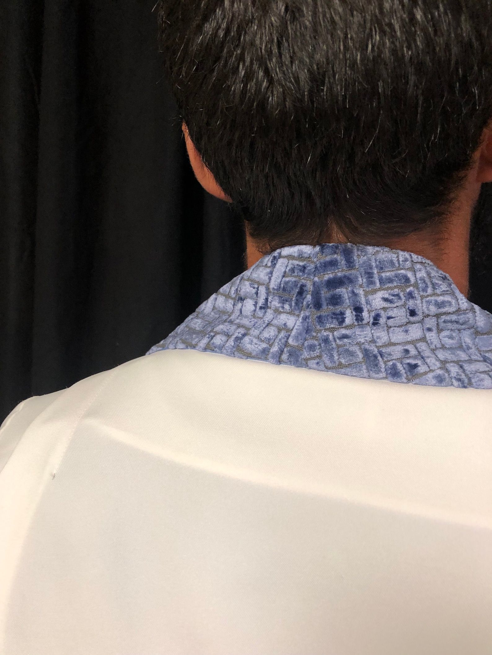 Blue Textured Advent Clergy Stoles, Blue Clergy Stole, Lent Stole ...