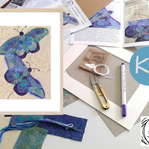 Slow Stitch Kit Beginner - Etsy