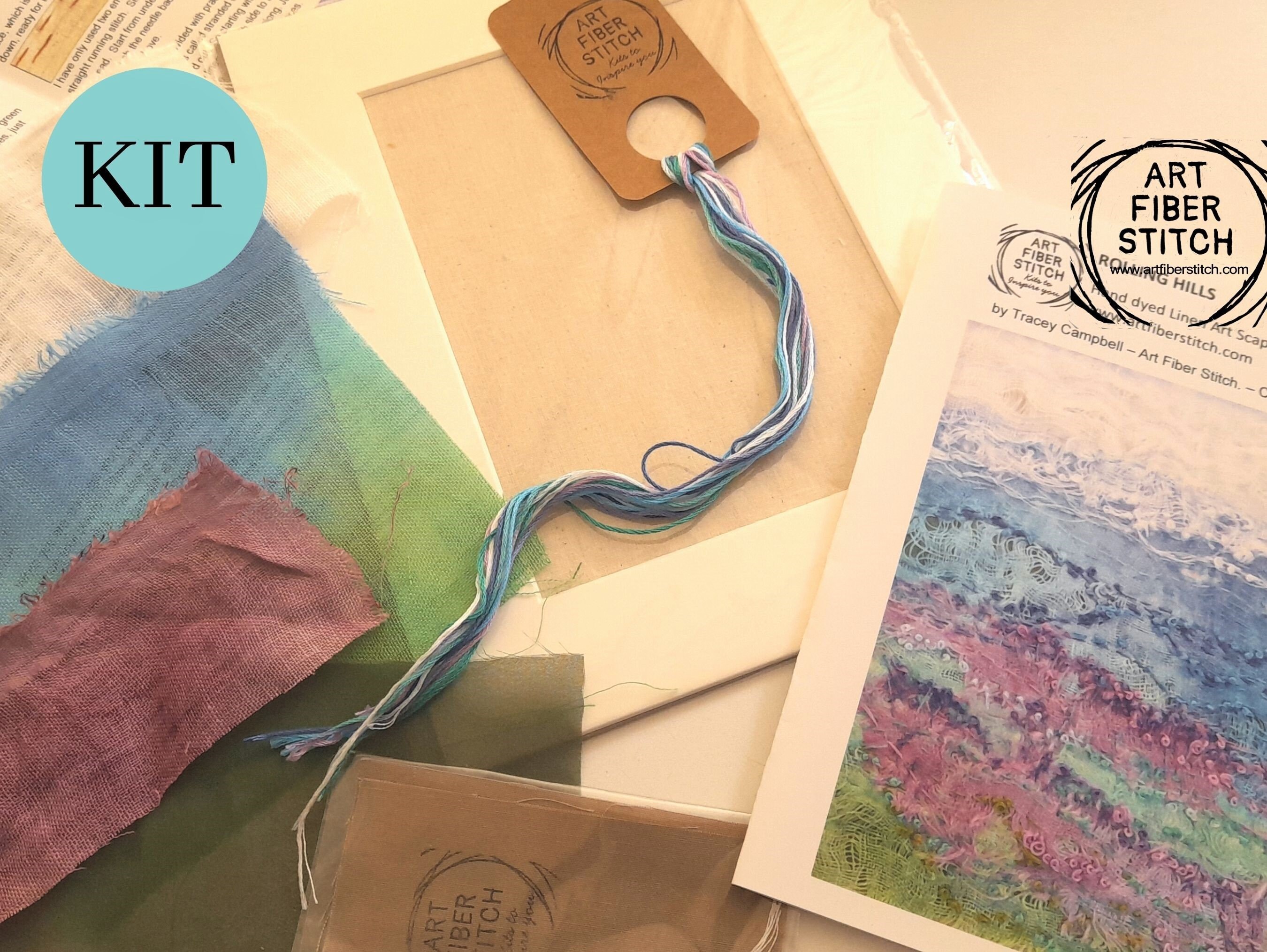 Visual Arts Kits Easy Sewing Project Textile Art Creative Mindful ...