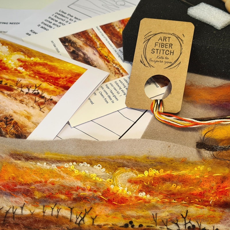 Needle Felt Art - Etsy