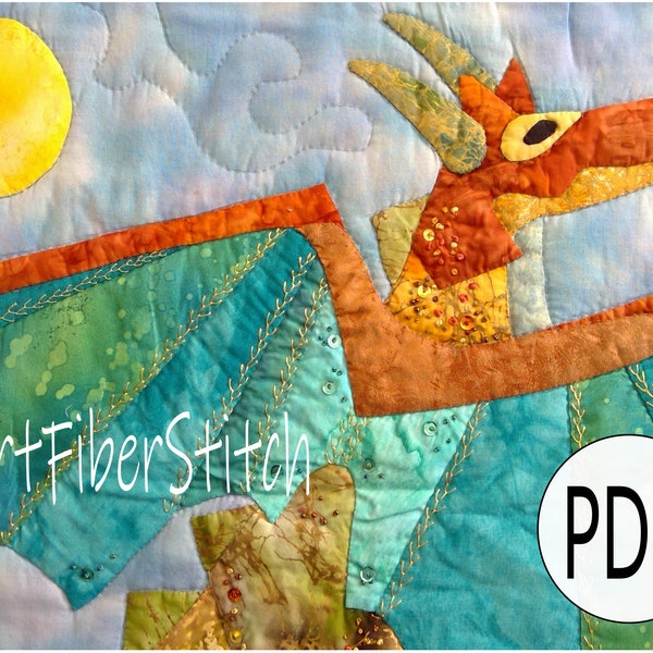 Dragon Applique - Etsy