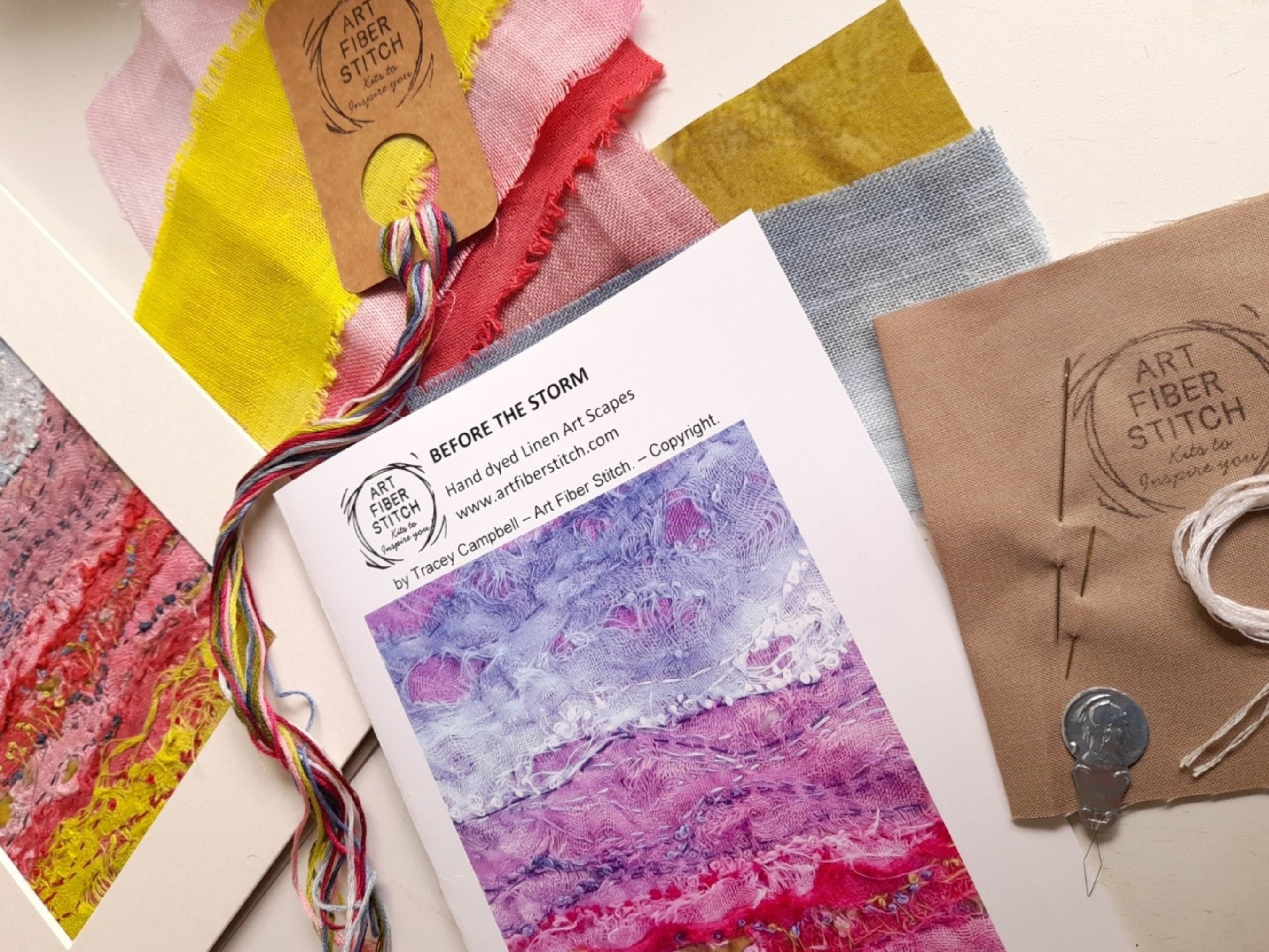 Visual Arts Kits Easy Sewing Project Textile Art Creative Mindful ...