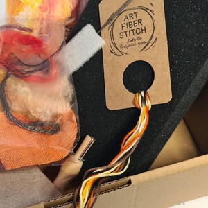 Glorious Sunset. Needle Felted Wool Art Picture Kit. Painting With Wool ...