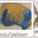 Blue Girdled Angel Fish Cross Stitch Pattern: Embellished X-stitch (PDF ...