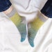 Easy Socks Knitting Pattern - LIZARD Socks - Fingering/4ply Sock Yarn ...