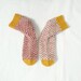 Fun and Easy Socks Knitting Pattern POP 'N' BOP Socks Dk/worsted/8ply ...