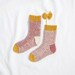 Fun and Easy Socks Knitting Pattern POP 'N' BOP Socks Dk/worsted/8ply ...