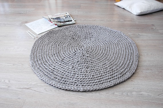 Crochet Rug RUUGY / Boho Area Rug / Chunky Crochet Carpet / | Etsy