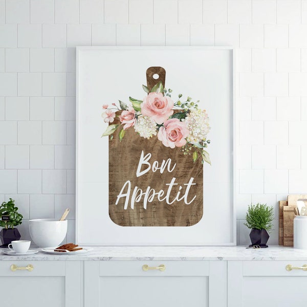 Bon Appetit Printable - Etsy