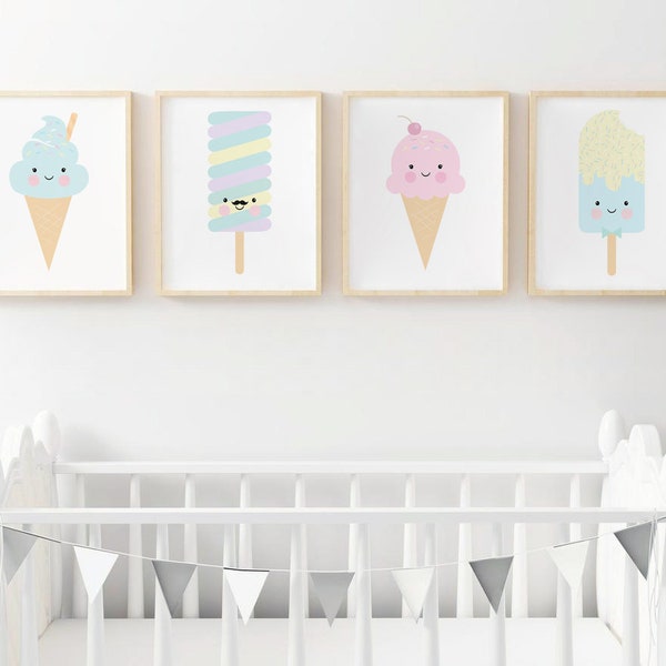Ice Cream Print - Etsy