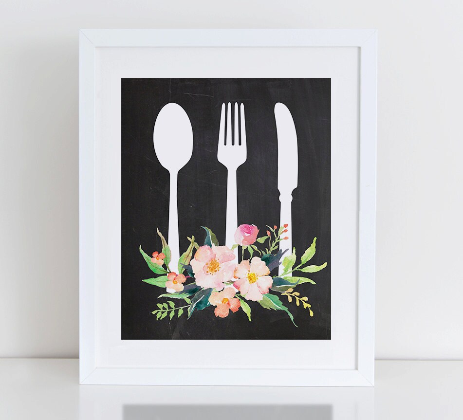 Kitchen Art Print Kitchen Wall Art Instant Download - Etsy