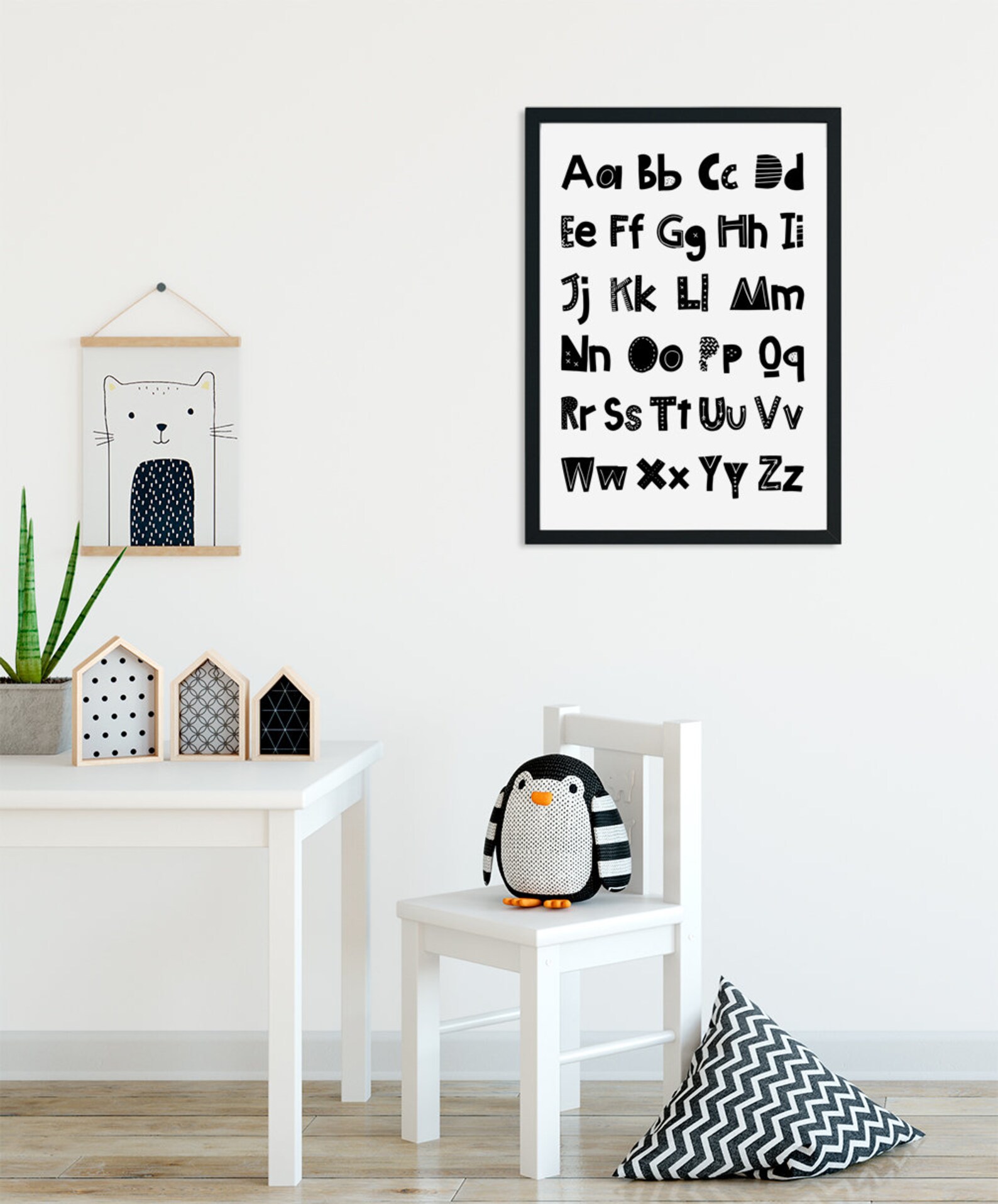 Alphabet and Numbers Art Print ABC Print Homeschool Prints - Etsy