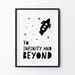 To Infinity and Beyond Art Print, Instant Download, Printable Digital ...