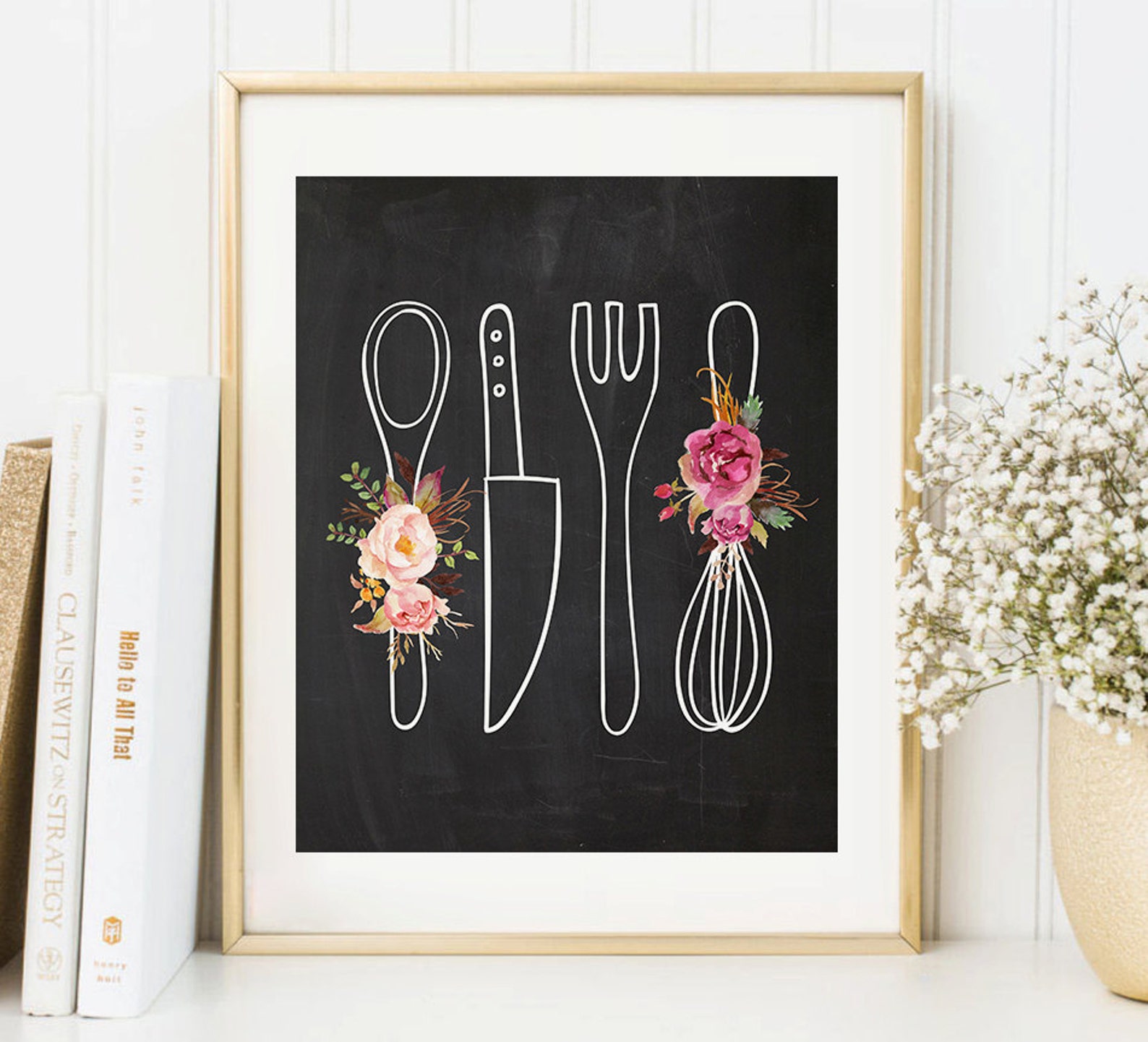 Kitchen Art Print Kitchen Wall Decor Instant Download | Etsy