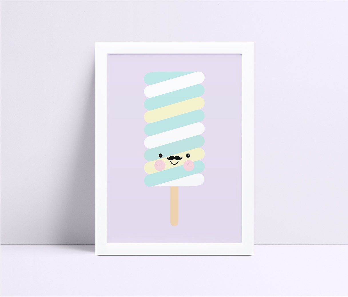 Popsicle Print Baby Boy Nursery Candy Art Print Printable | Etsy