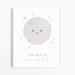 To the Moon and Back Print, Moon Art Print, Baby Boy Nursery, Kids Room ...