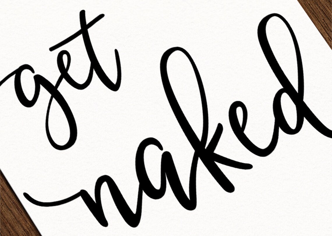 Get Naked Art Print Bathroom Decor Bathroom Wall Art Get Etsy