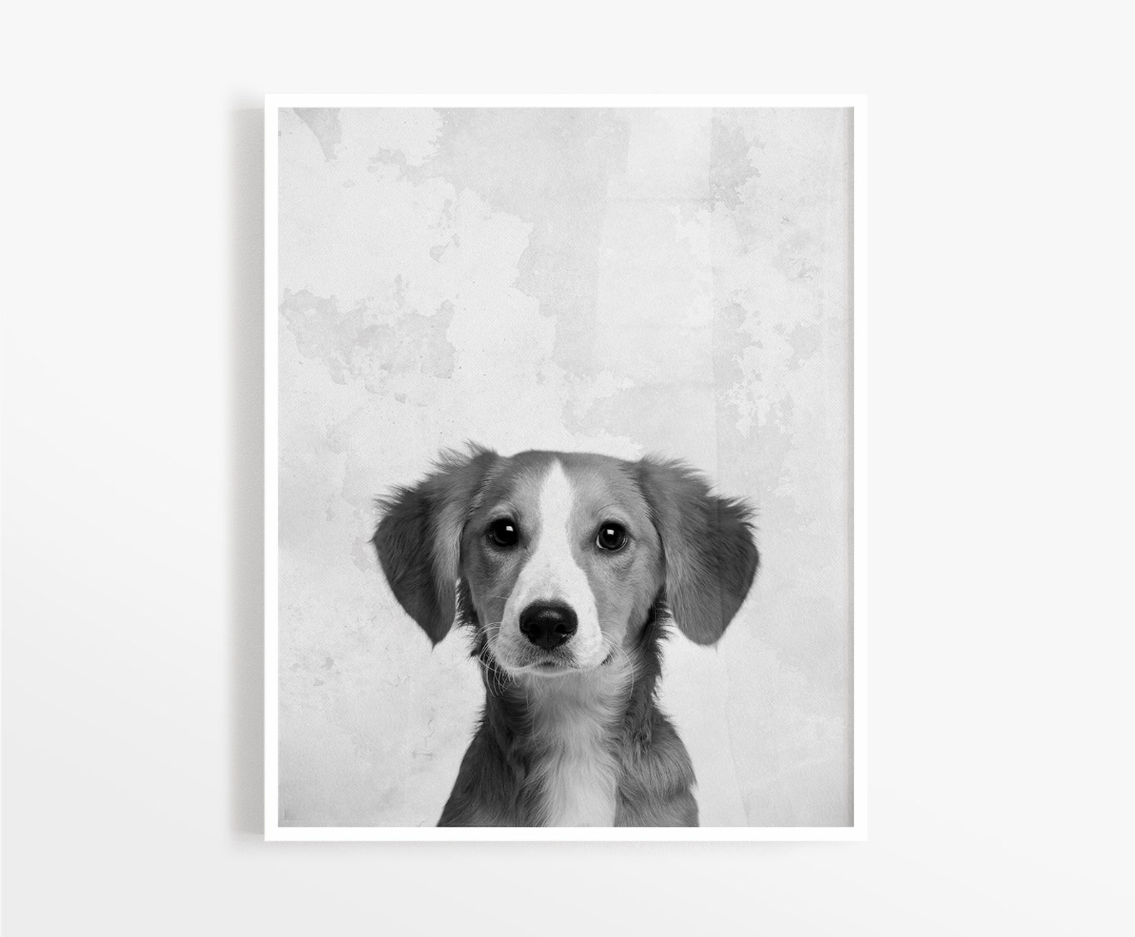 Puppy Dog Prints Nursery Puppy Print Animal Nursery Art | Etsy