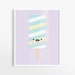 Ice Cream Prints Printable Wall Art Nursery Wall Decor - Etsy